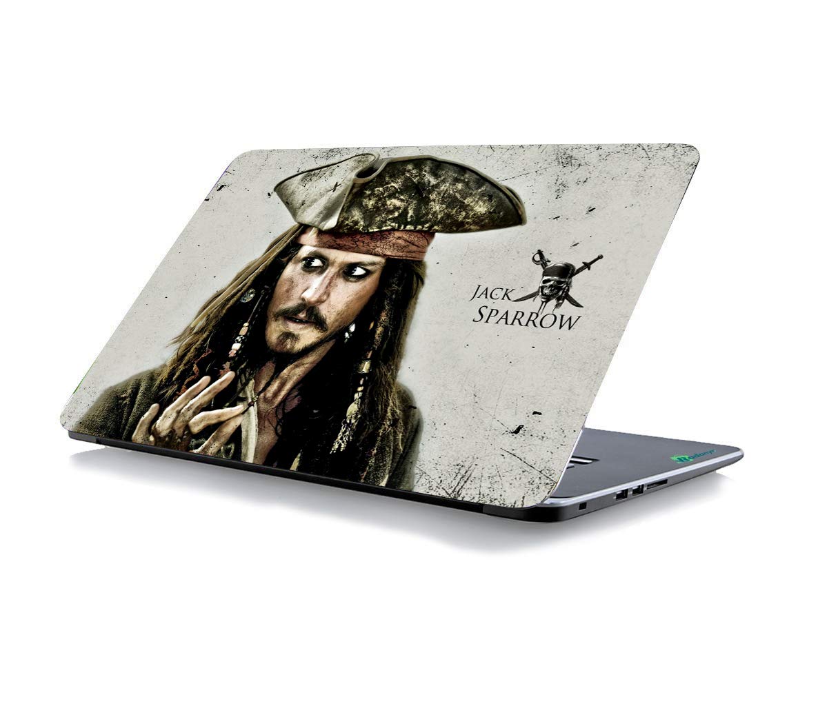 ISEE 360® Pirates of Caribbeans Laptop Skin Cover Laminated Stickers ...