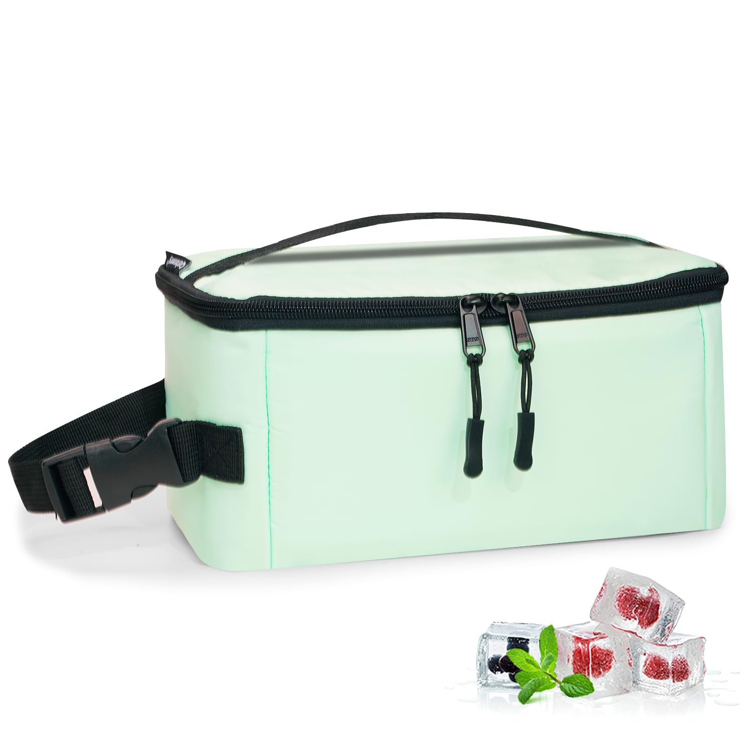 Amazon.com: Cerbonny Small Lunch Bag,Small Cooler Bag,Small Lunch Box ...