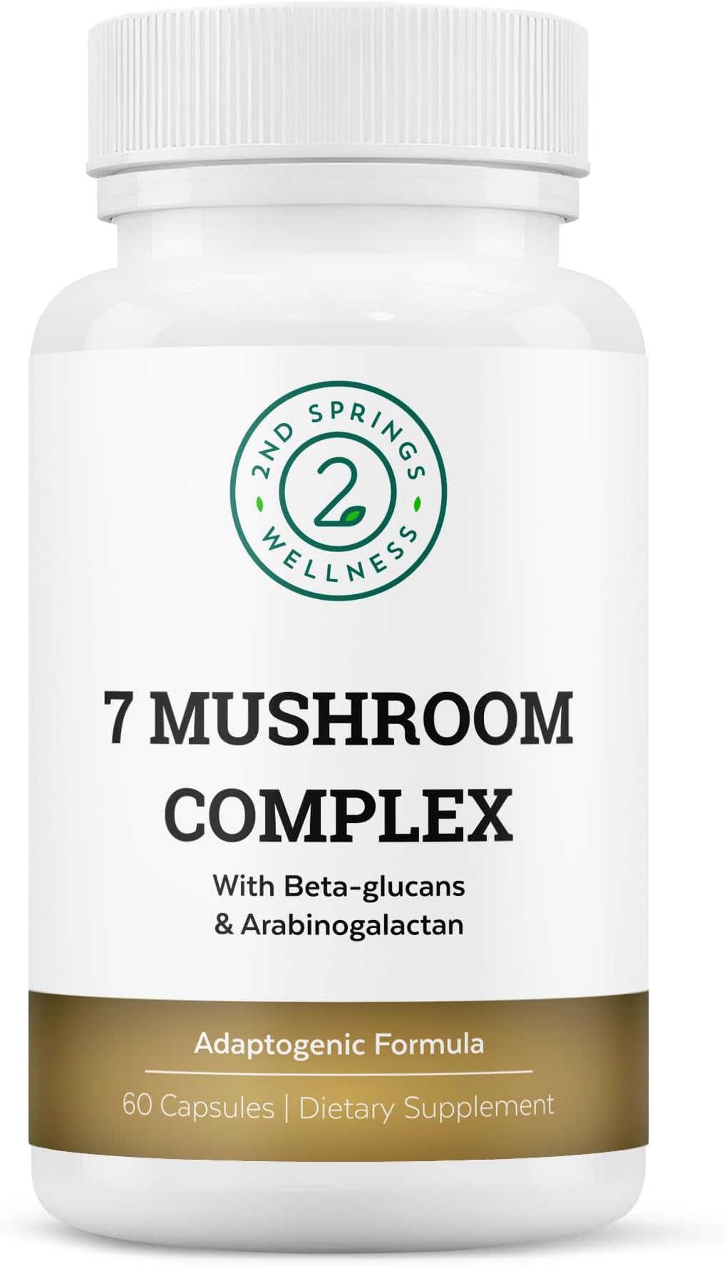 Amazon.com: 2nd Springs Organic Mushroom Complex - 7 Mushroom Blend ...