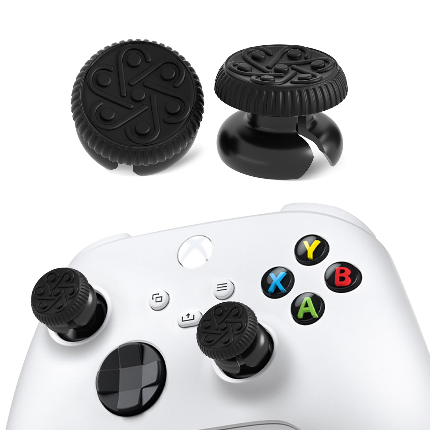 Amazon.com: High-Rise Thumb Grips for Xbox Series/One Controller and ...