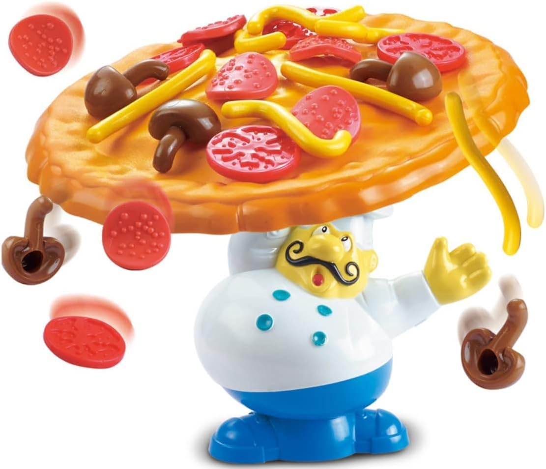 Amazon Trisquirrel Topple Pizza Game Tabletop Balancing Pizza Toy Amazon Trisquirrel Topple Pizza Game Tabletop Balancing Pizza Toy