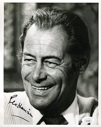 Rex Harrison Coa Hand Signed 8x10 Photo Autograph - JSA Certified ...