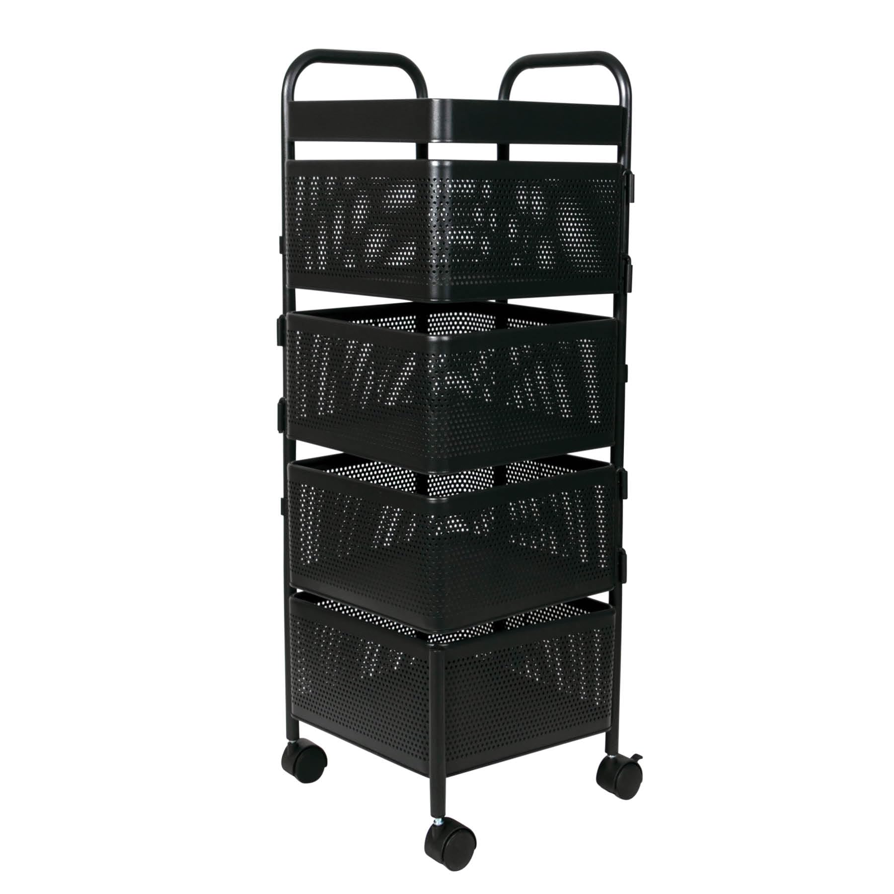 Amazon.com: Easy-Up 4 Basket Swivel Cart | Horse Stable Storage ...