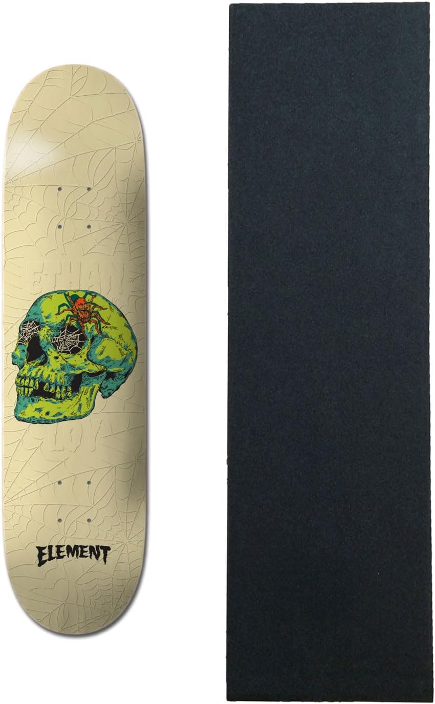 Amazon.com : Element Skateboard Deck Hirotton Ethan Loy 8.5" x 32.3" with Grip : Sports & Outdoors