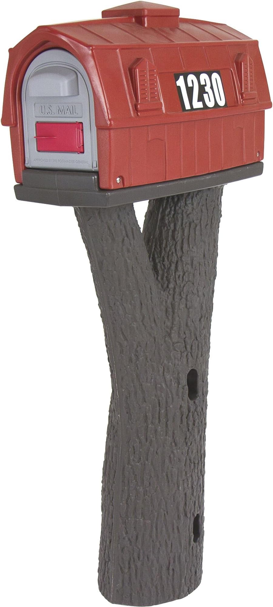 Amazon.com: Case IH Rural Style Mailbox with Topper Tractor Red : Tools ...