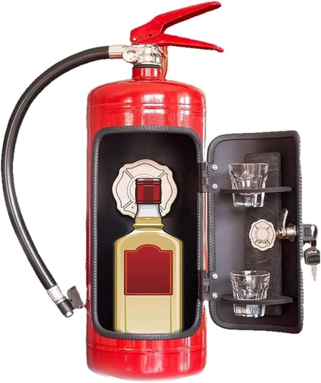 Amazon.com: ALKSNF My Cave My Rules Gift Can Bar Set Fire Extinguisher ...