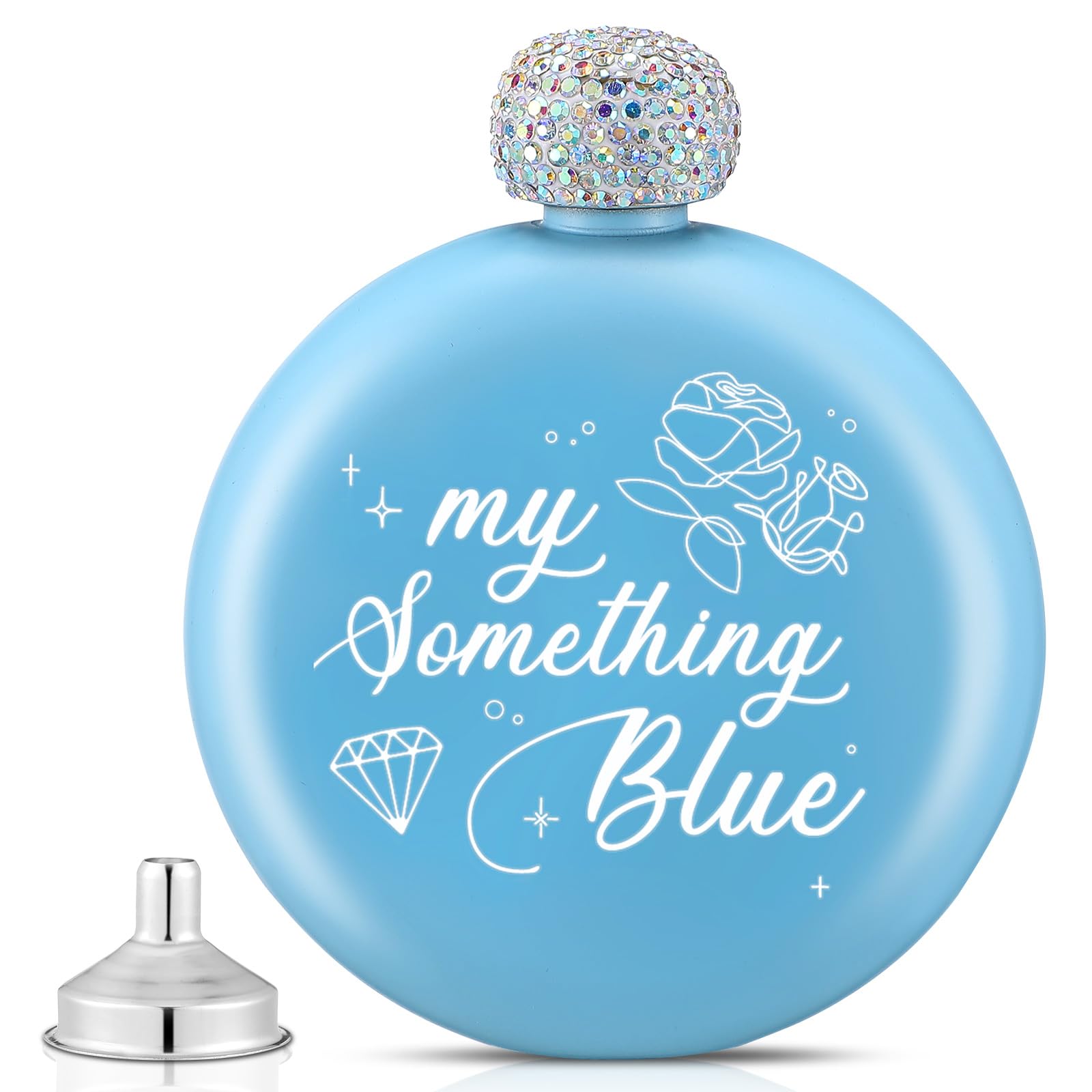 Amazon.com | FillTouch Funny Flasks for Women Wedding Bride Liquor ...