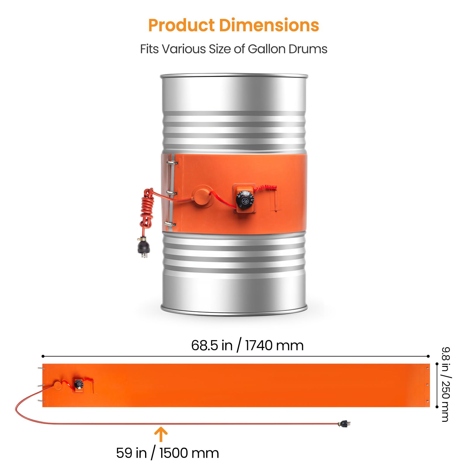 Dimensions Of Metal Barrels