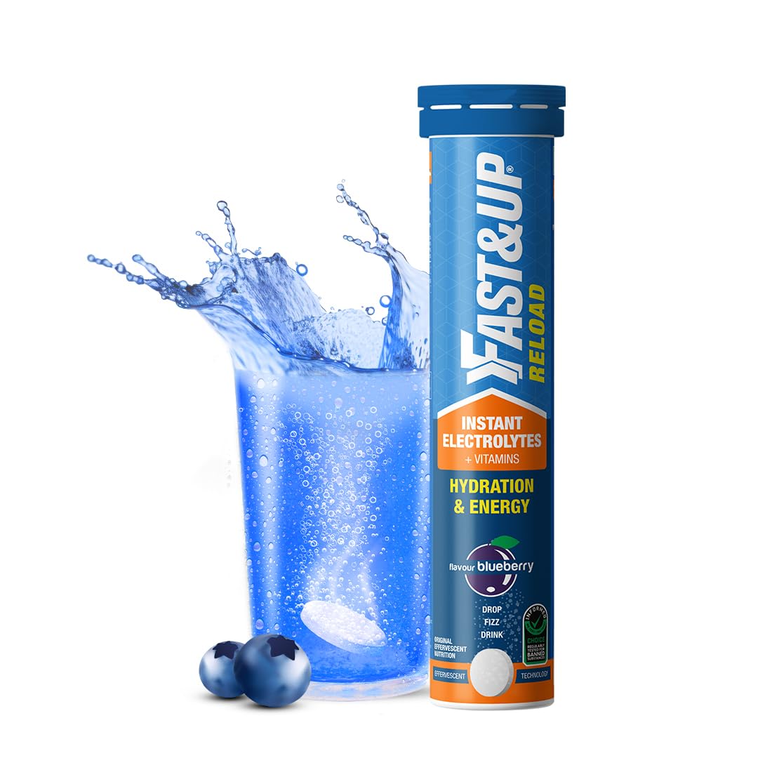 Buy Fast&Up Reload (5 Litres) Low Sugar energy drink for Instant ...