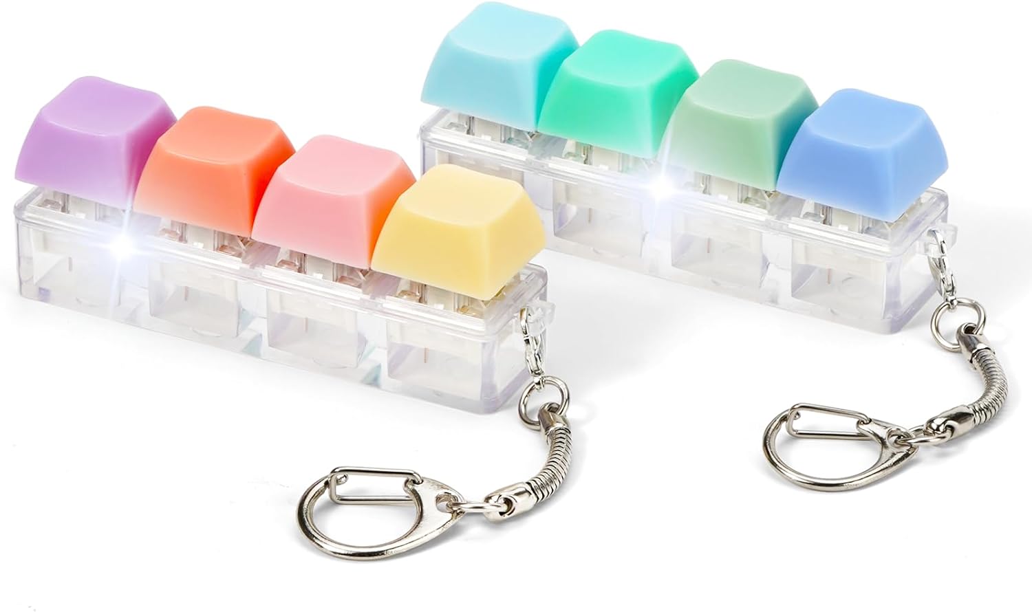 Amazon.com: Keyboard Fidget Toy, 2 PCS Fidget Keyboard Silent Fidget ...