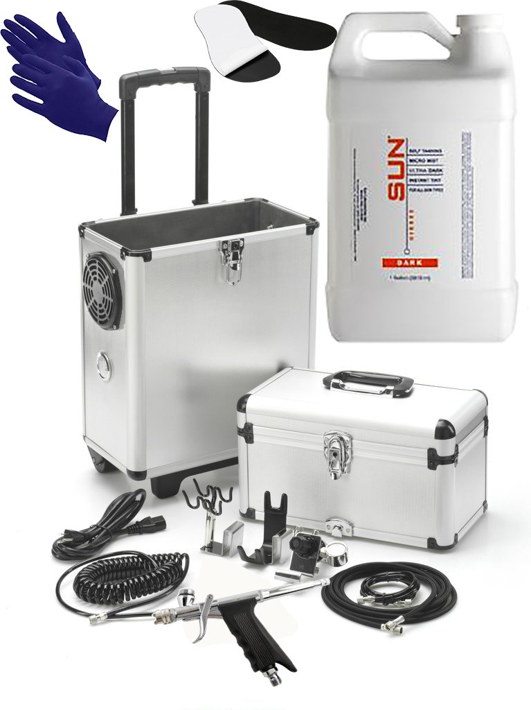 Amazon.com: Sun Labs Professional Mobile Airbrush Tanning Machine with ...