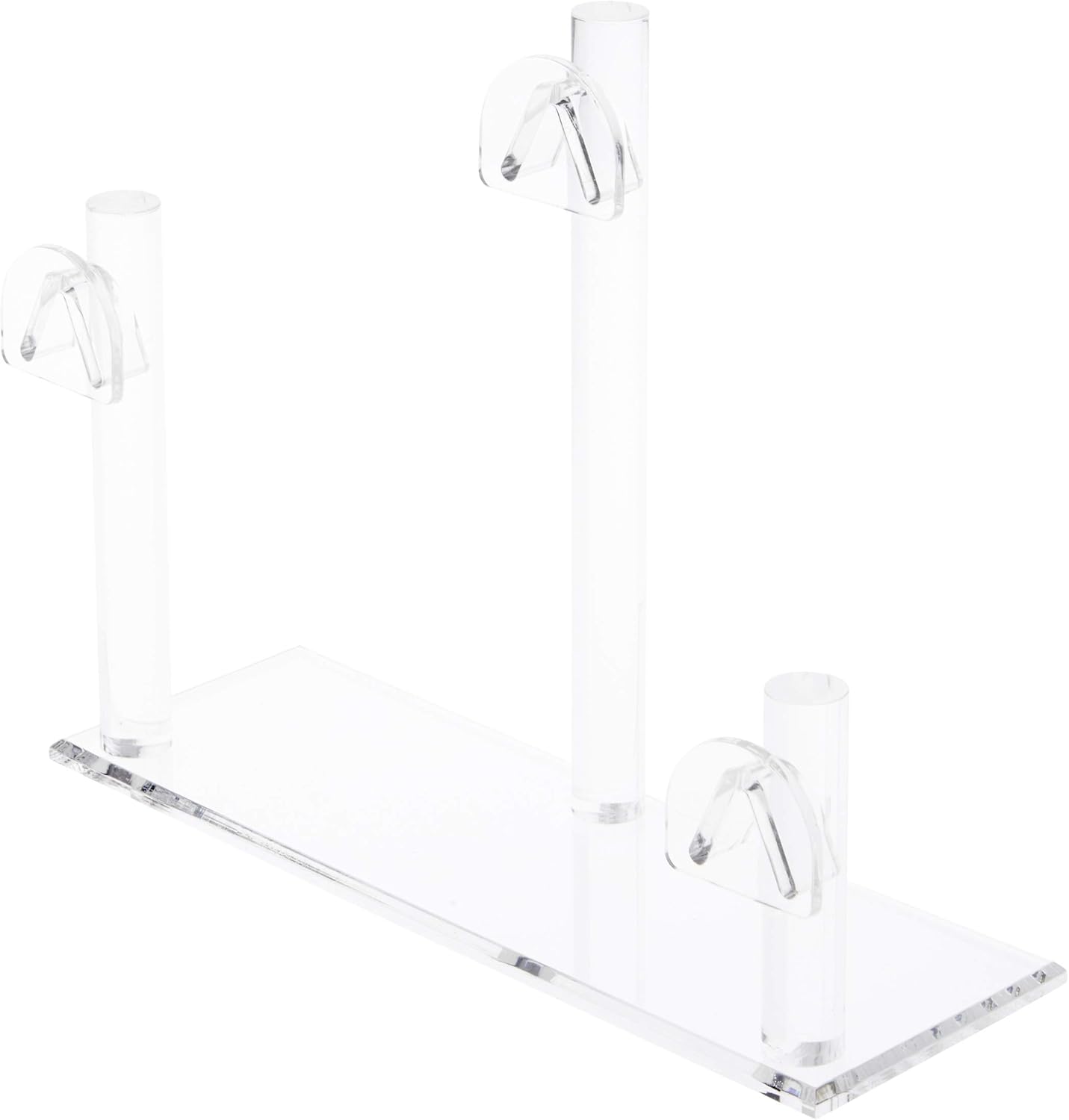 Amazon.com: Plymor Clear Acrylic 3 Curved Bridge Display Risers for ...