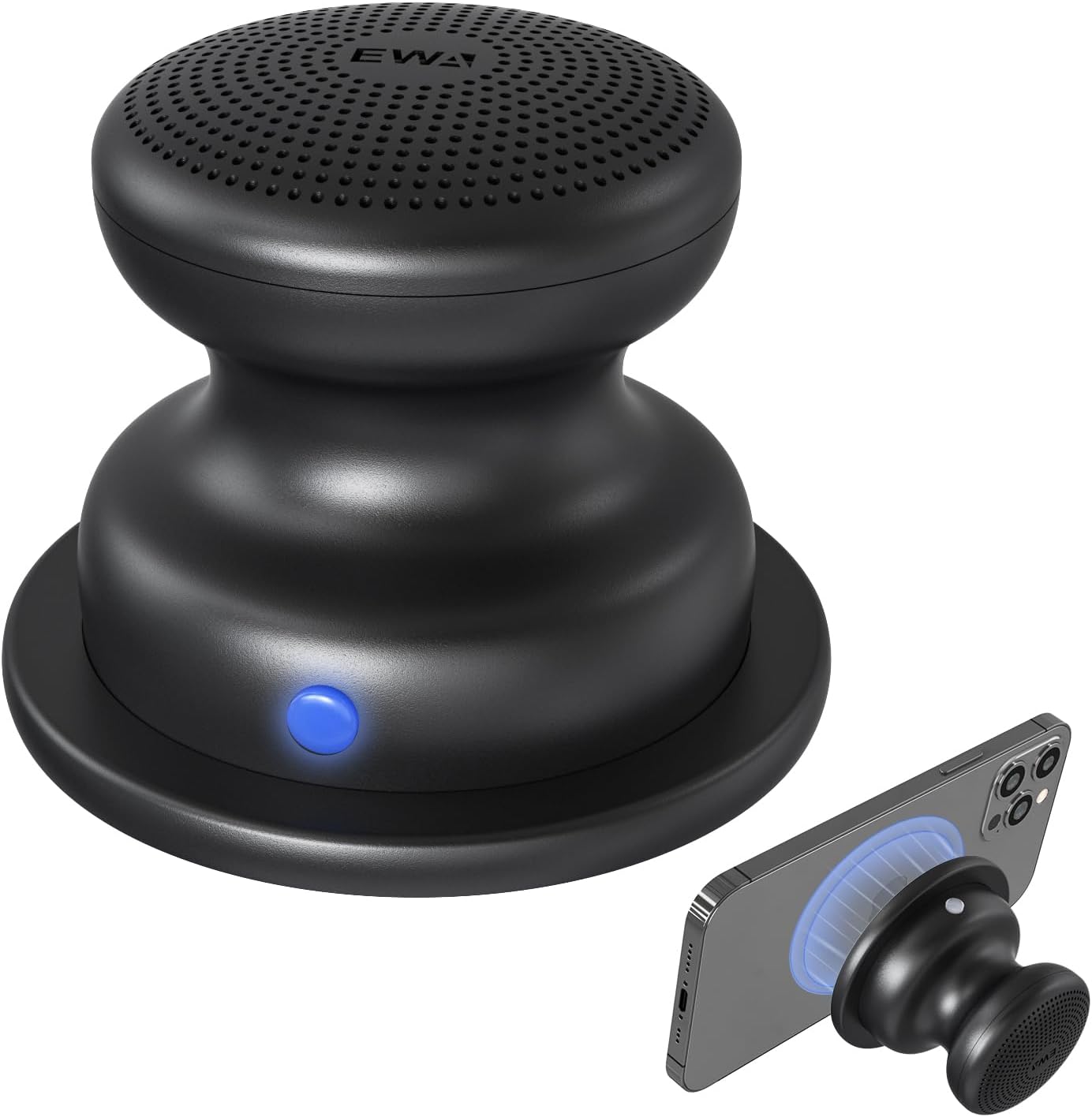 Amazon.com: EWA Portable Wireless Mini Speaker with Passive Subwoofer ...