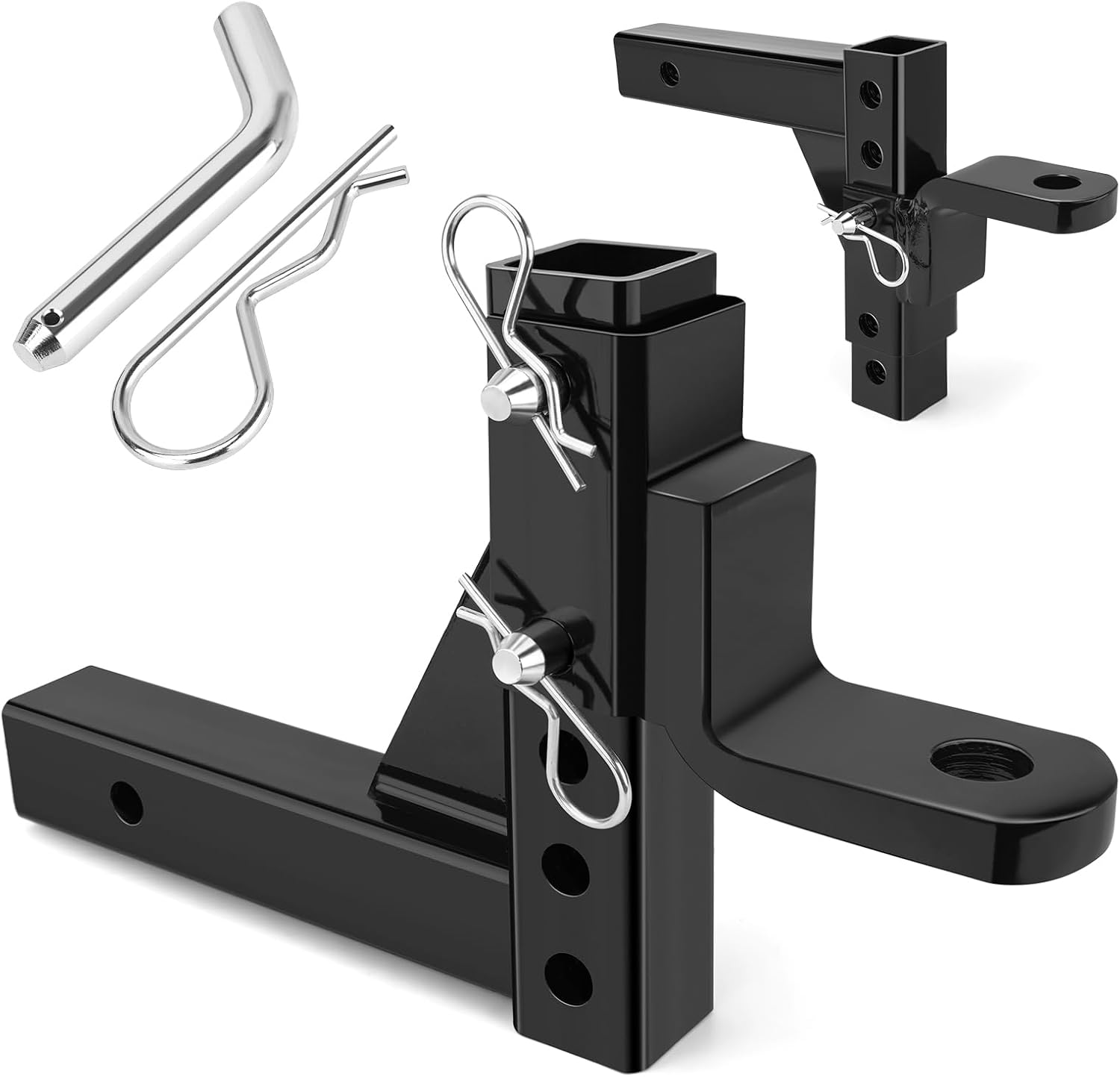 Amazon.com: GDLIN Adjustable Hitch, Adjustable Trailer Hitch 2.5 Inch ...