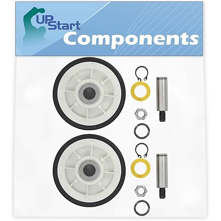 Amazon.com: 2-Pack 12001541 Drum Support Roller Kit Replacement for ...