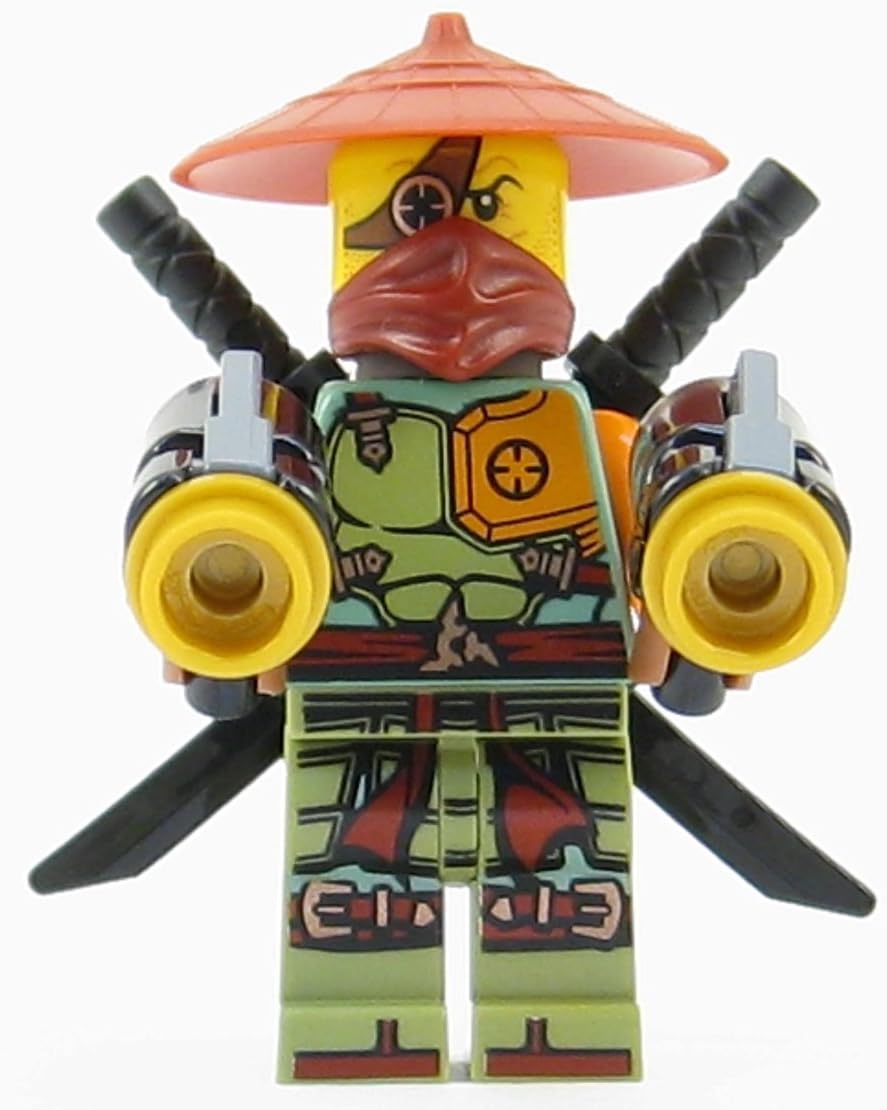 Amazon.com: LEGO Ninjago: Ronin Minfigure with Dual Swords and Blasters ...