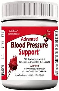 Amazon.com: CARDIO AMAZE Advanced Blood Pressure Support Cherry, 1 ...