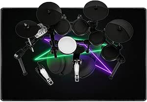 Amazon.co.jp: UDaca Drum Rug Drum Mat Soundproof Mat | Drum Carpet Anti ...