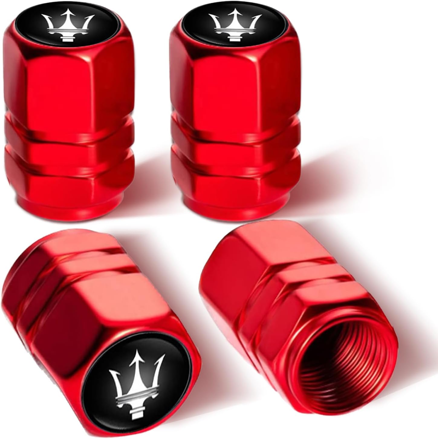 Amazon.com: LaDboD 4 PCS Tire Valve Caps, Metal Auto Car Tire Valve ...