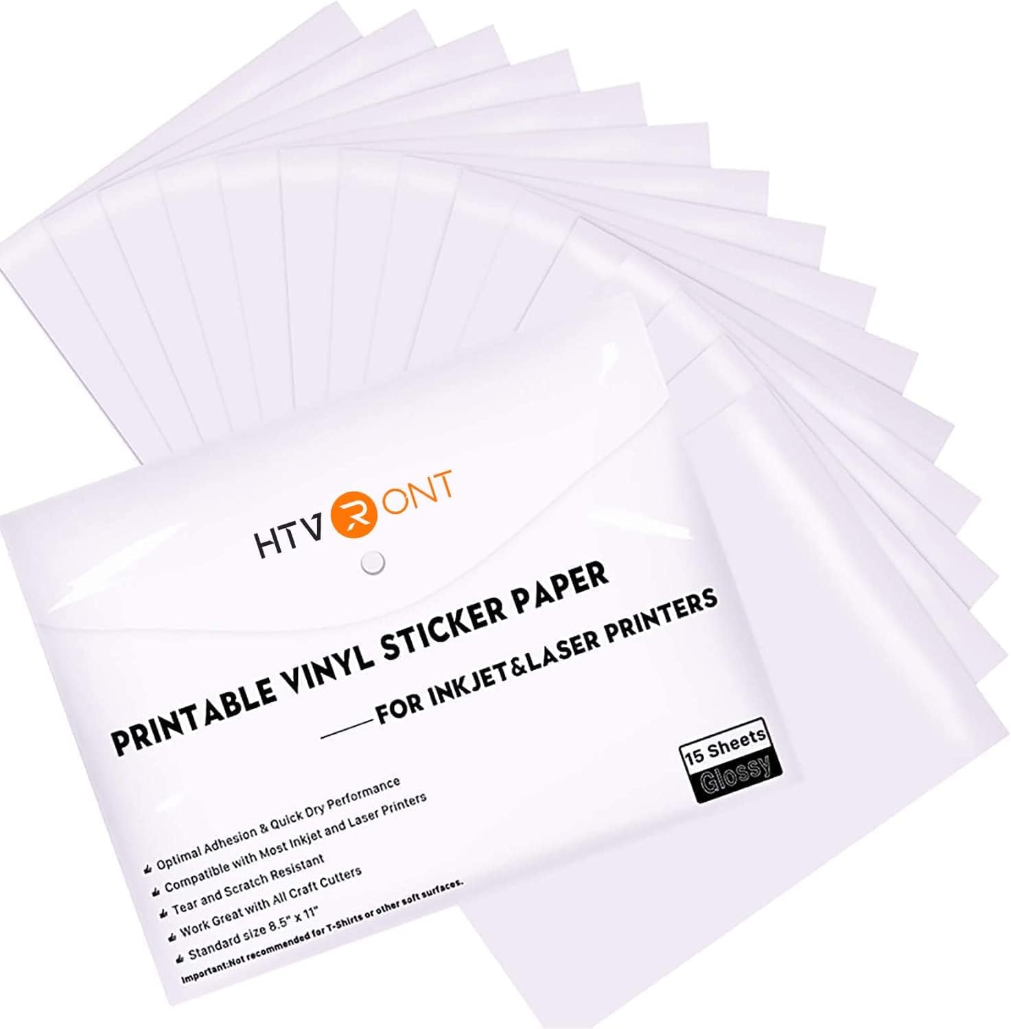 Avarrix Australia Printable Vinyl Sticker Paper for Inkjet Laser ...