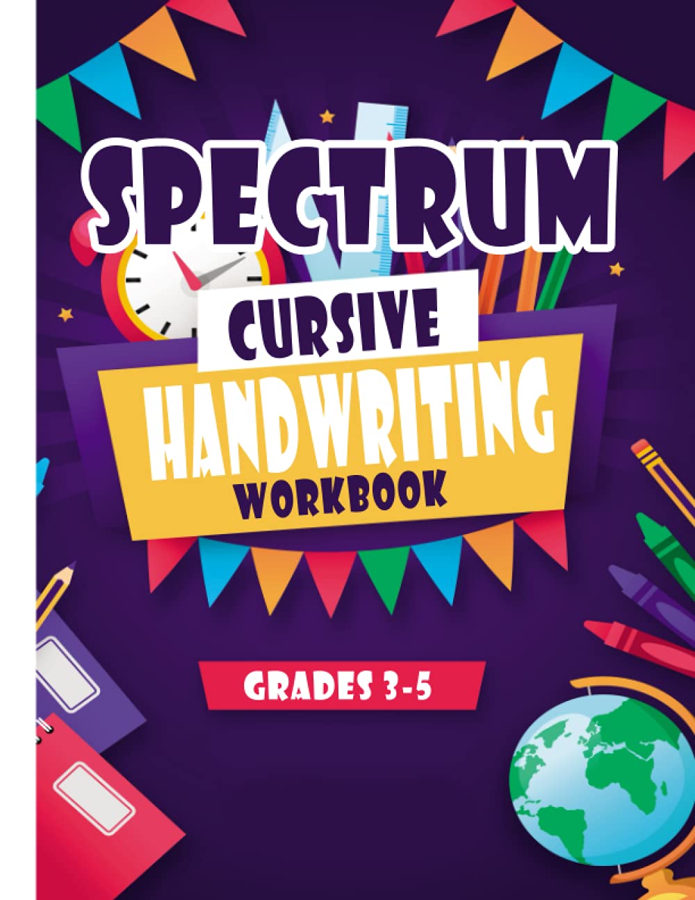 Buy Spectrum Cursive Handwriting Workbook—Grades 3-5: This book ...