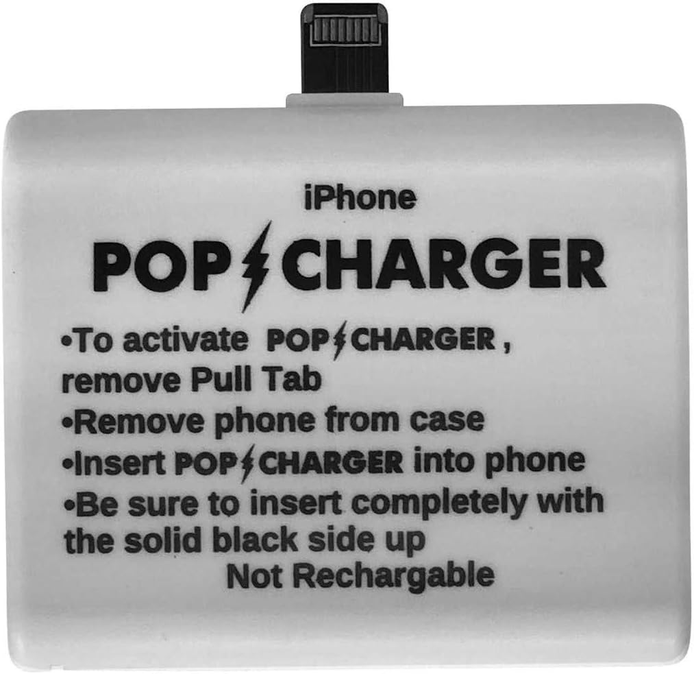 iPhone Power Bank Fast Charging Pop Charger - Travel Essentials Phone ...