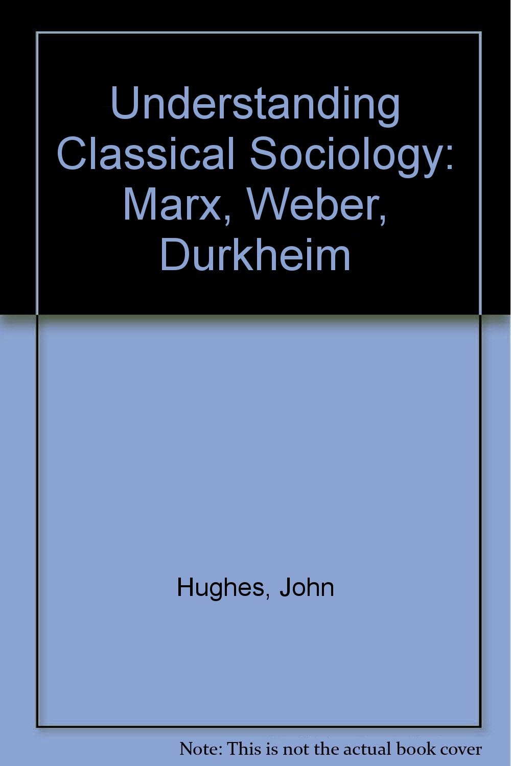 Amazon.com: Understanding Classical Sociology: Marx, Weber, Durkheim ...