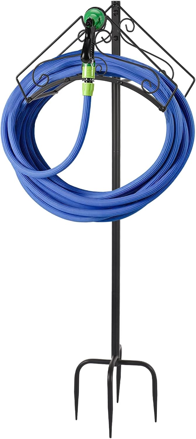 Amazon.com: WOOW DEPOT Garden Hose Holder, Freestanding Water Hose ...