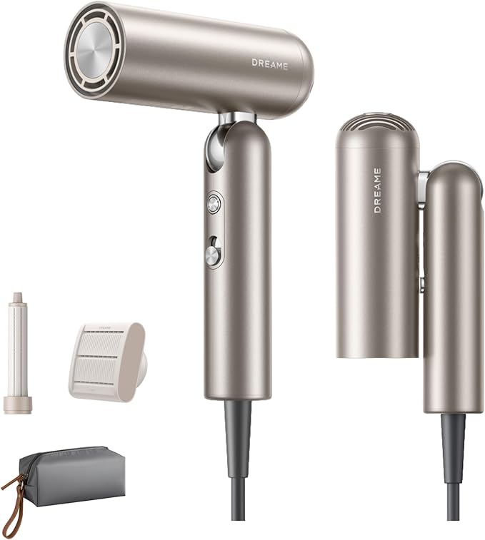 Amazon.com : Dreame Pocket Hair Dryer - Ultra Lightweight Blow Dryer ...