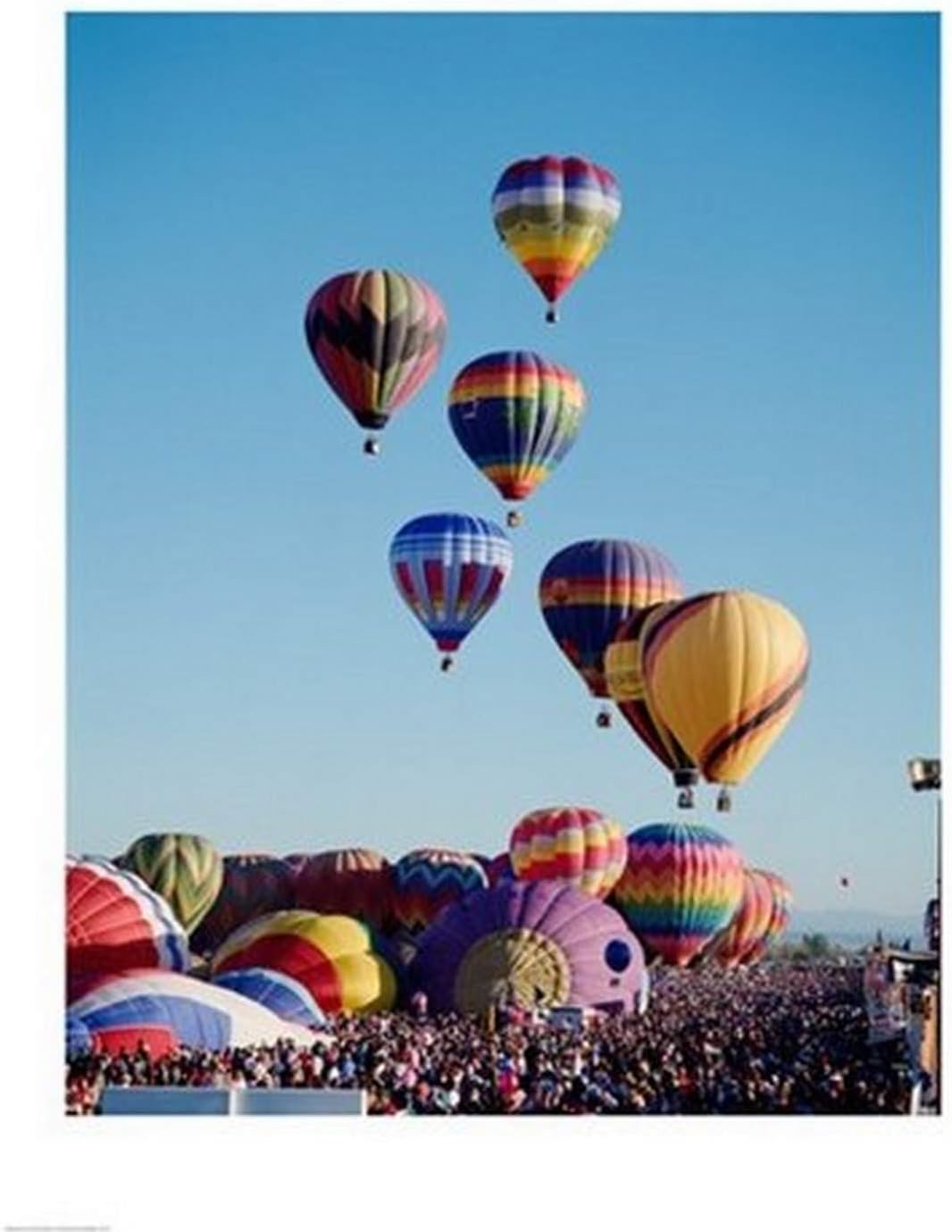 Amazon.com: Posterazzi Low angle view of hot air sky International ...