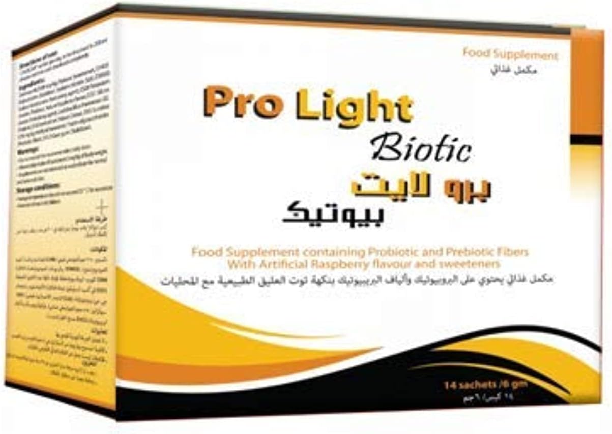 Pro Light Biotic Food Supplement Containing Probiotic Fibers, 14 ...