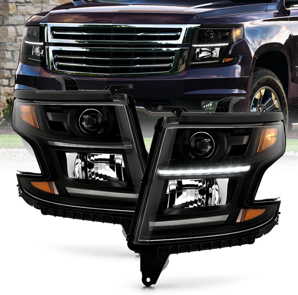 Amazon.com: KEEKPO - For [Halogen Model] 2015-2020 Chevy Suburban|Tahoe ...