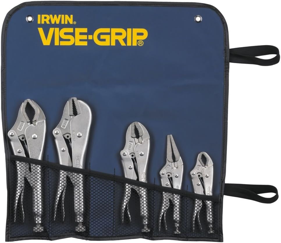 IRWIN VISE-GRIP Original Locking Pliers Set, 5 Piece Set, 68 - Locking ...