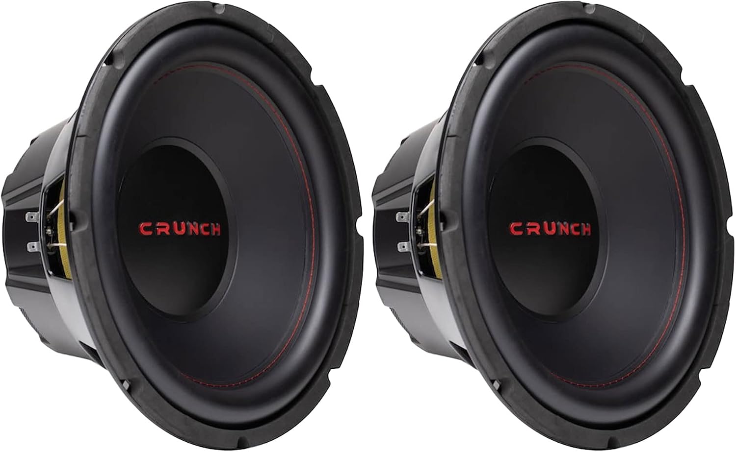 Amazon.com: Crunch CRW12D4 12 Inch 800 Watt RMS 4 Ohm Dual Voice Coil ...