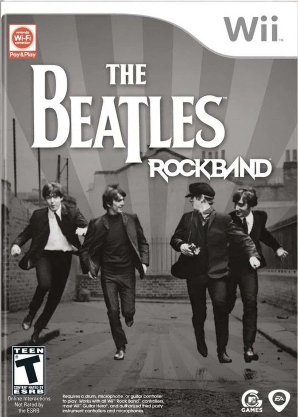 Amazon.com: The Beatles: Rock Band (Game Only) - Nintendo Wii ...
