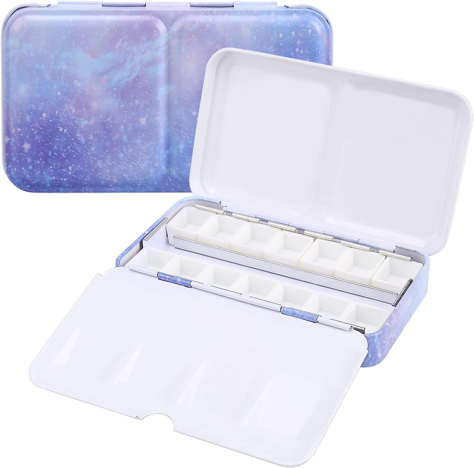 Amazon.com: Aliotech Travel Artist Empty Watercolor Tins Box Palette ...