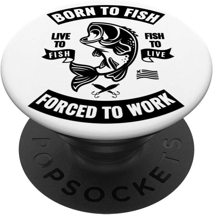 Amazon.com: Fish Pop Socket PopSockets PopGrip: Swappable Grip for ...