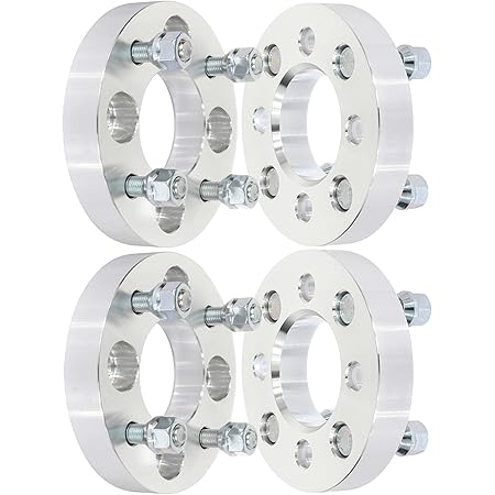 Amazon.com: (4) 25mm (1") 4x100 to 4x108 Wheel Spacers Adapters Changes ...