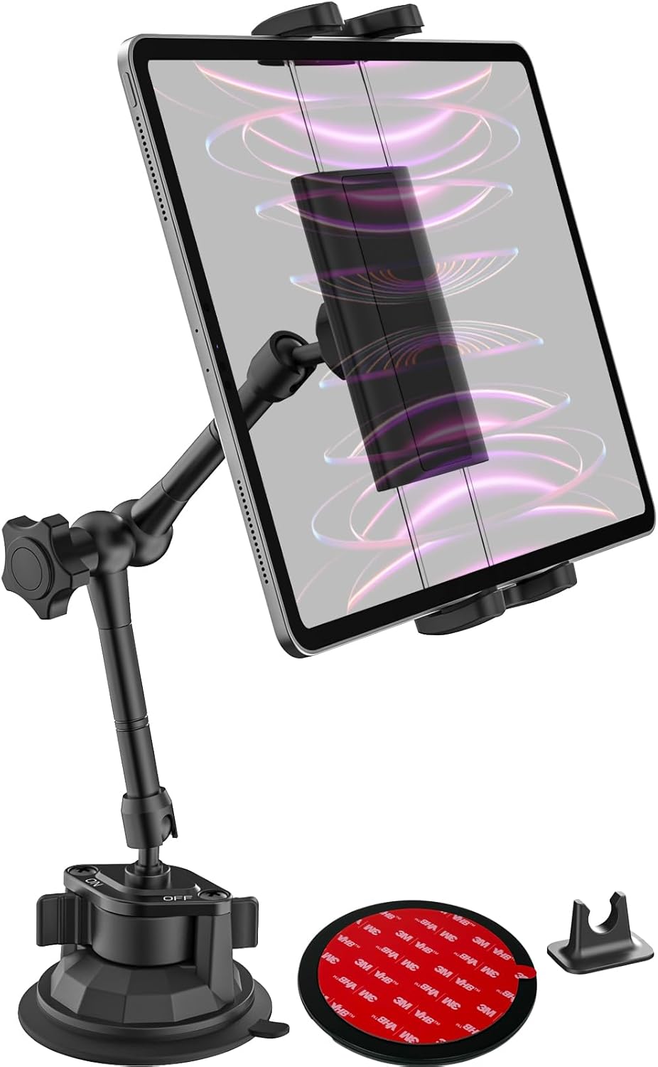 woleyi Truck Tablet Holder, [Super Strong Suction] Heavy Duty Tablet ...
