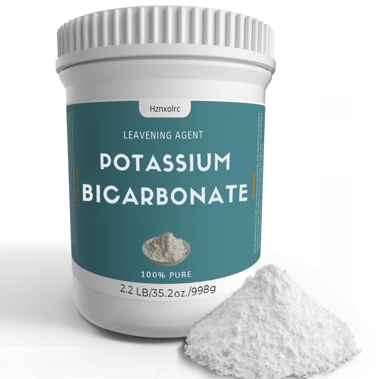 Amazon.com: 2.2 lb Potassium Bicarbonate, 100% Pure Potassium ...