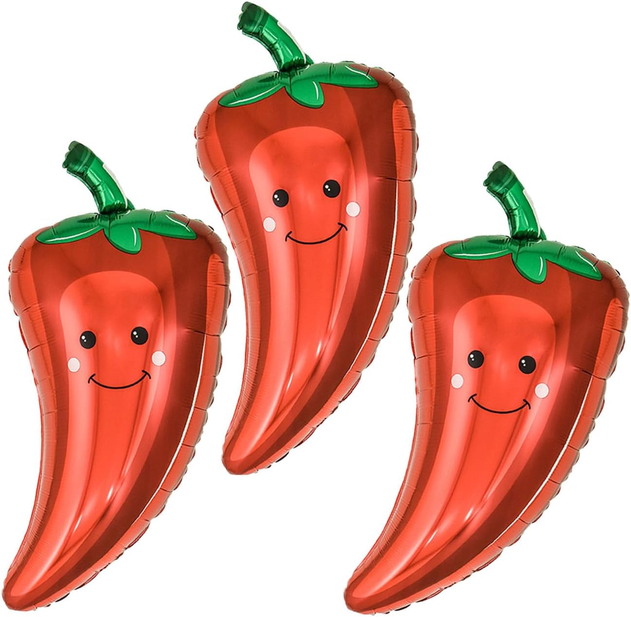 Amazon.com: Chilli Balloons Foil Vegetable Balloons Summer Fruity Foil ...