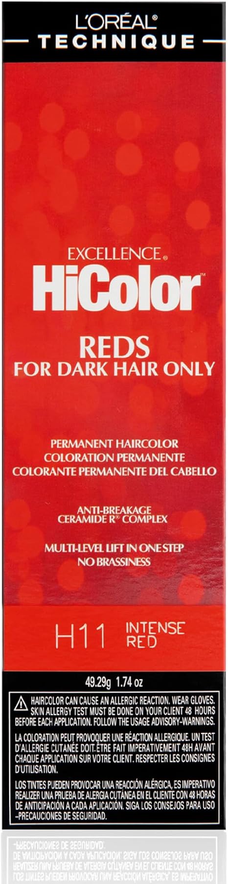 L'Oreal Paris L'Oreal Excellence HiColor Intense Red : Amazon.co.uk: Beauty