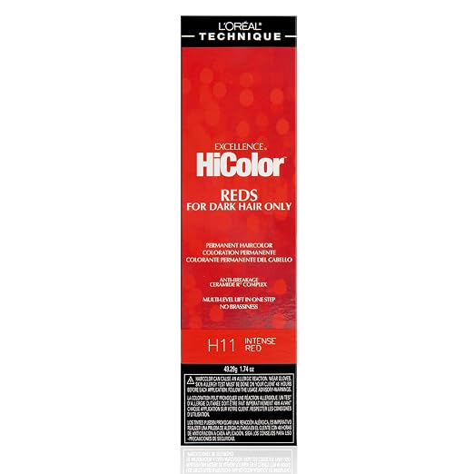 Amazon.com: L'OREAL TECHNIQUE HiColor Reds Permanent Hair Color - Lifts ...