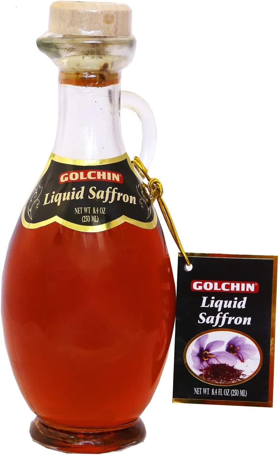 Amazon.com : Al Amin Foods Golchin Liquid Saffron 1 Glass Bottle N.W. 8 ...