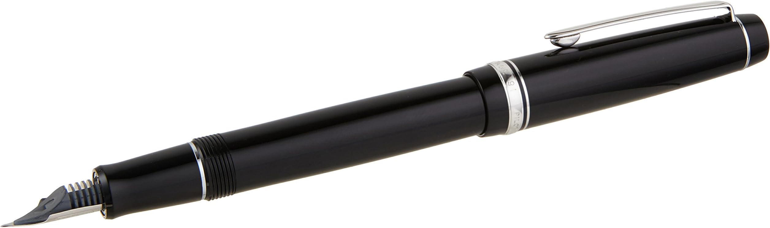 Pilot Fountain Pen Custom Heritage 91, SFM-Nib, Black Body (FKVH-1MR ...