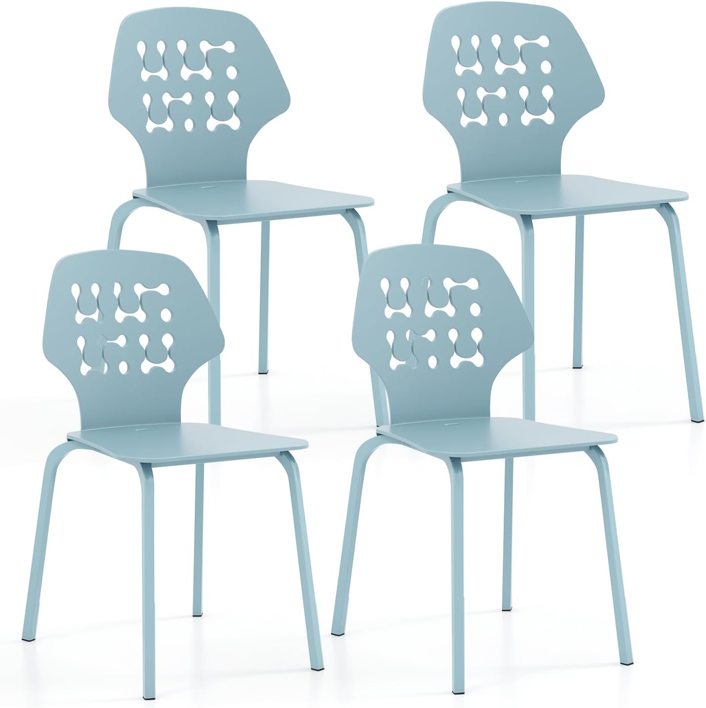 Amazon.com - Modway Stencil Modern Stacking Four Kitchen and Dining ...