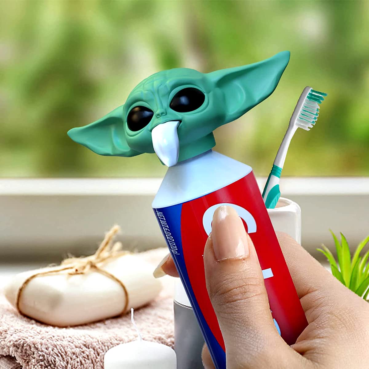 Amazon.com: The Toothpaste Cap Dispenser for Kids and Adults, Baby Y ...