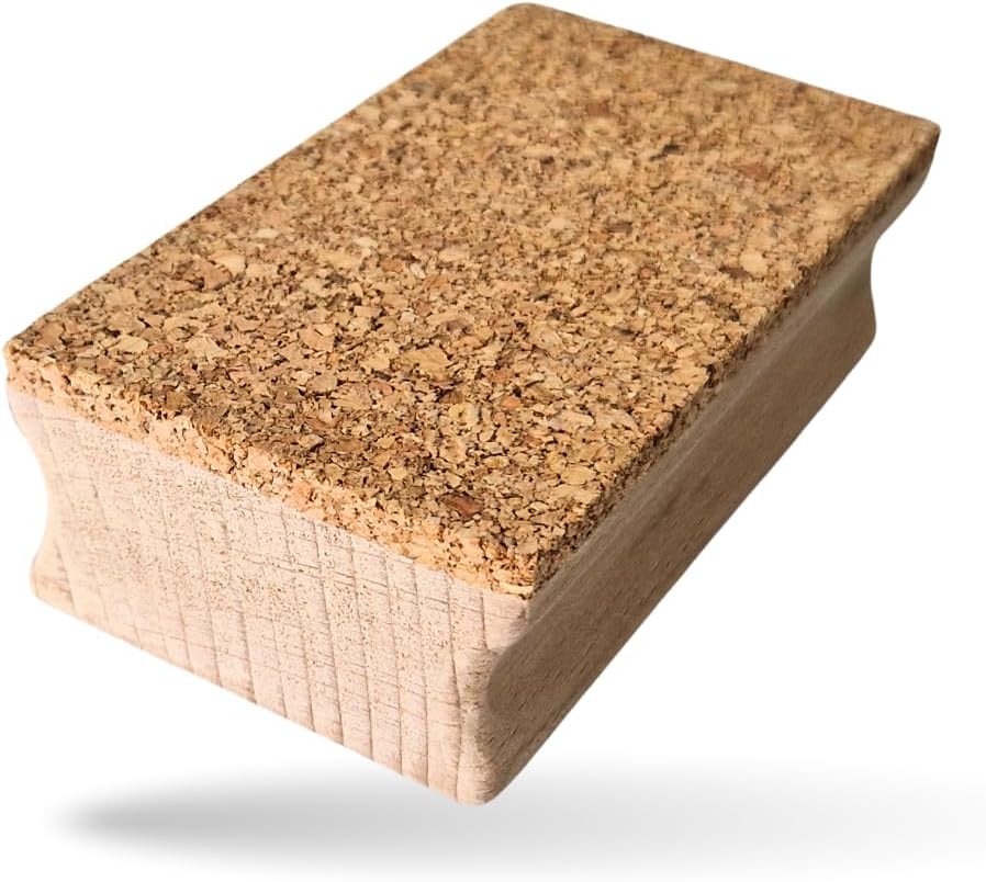Toolioo Sanding Block 115 x 64 x 36 mm | Hand Sanding Block Made of ...