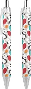 Amazon.com: Panda Fly with Balloon Ballpoint Pen Elegant Blue Ink Pen ...