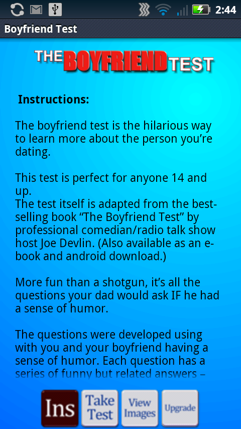 The Boyfriend Test - App on Amazon Appstore